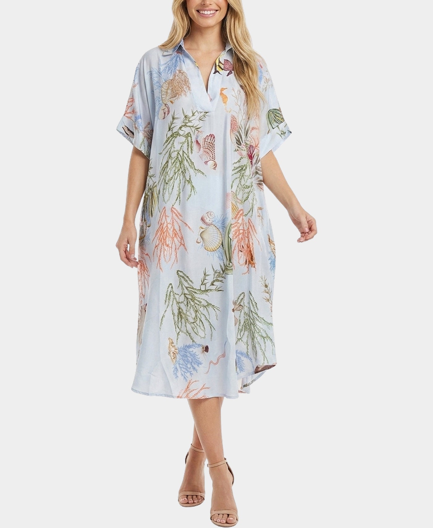 Sea Life Print Dress – FOX'S - Online
