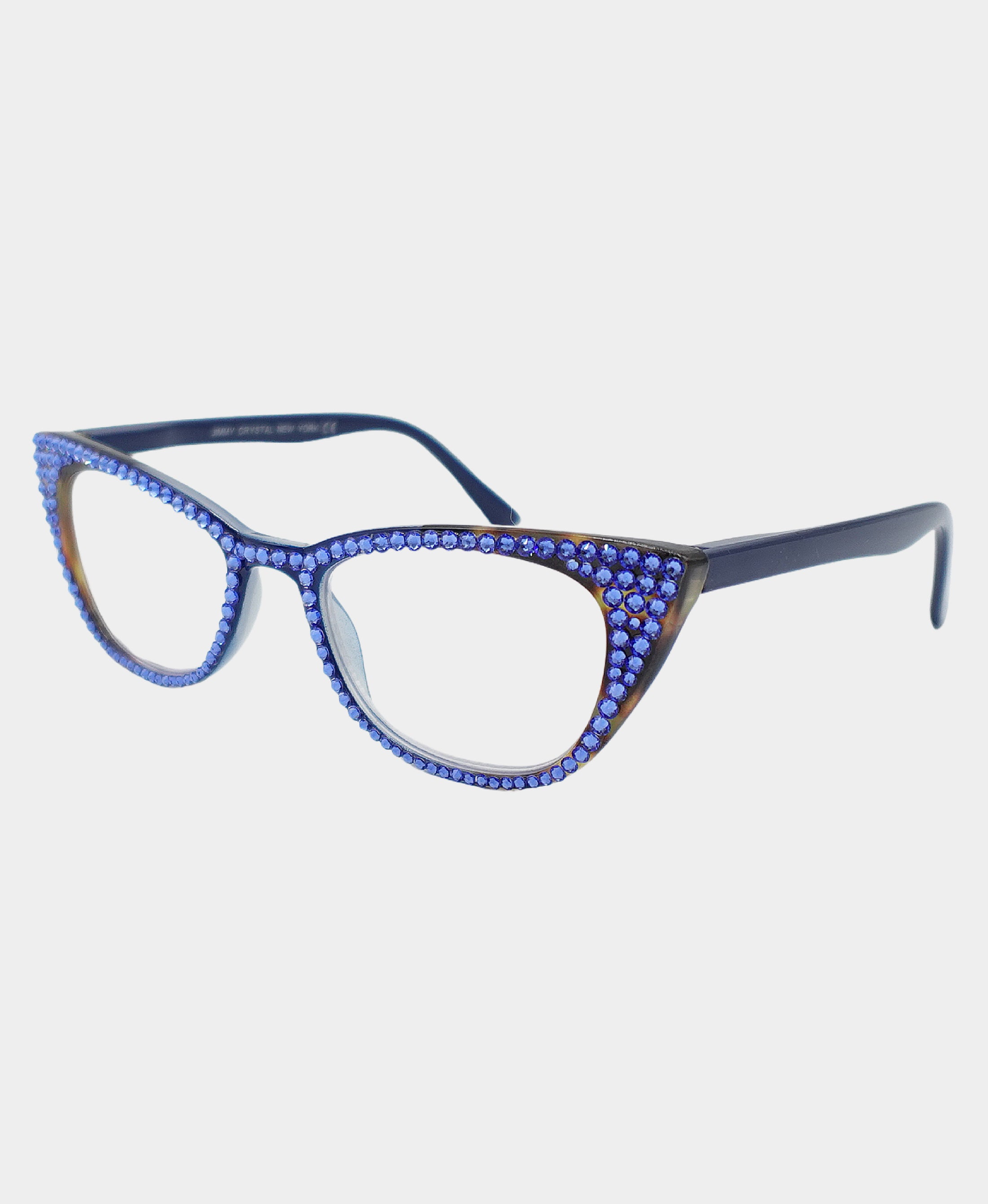 Cat Eye Genuine Crystal Readers – FOX'S - Online