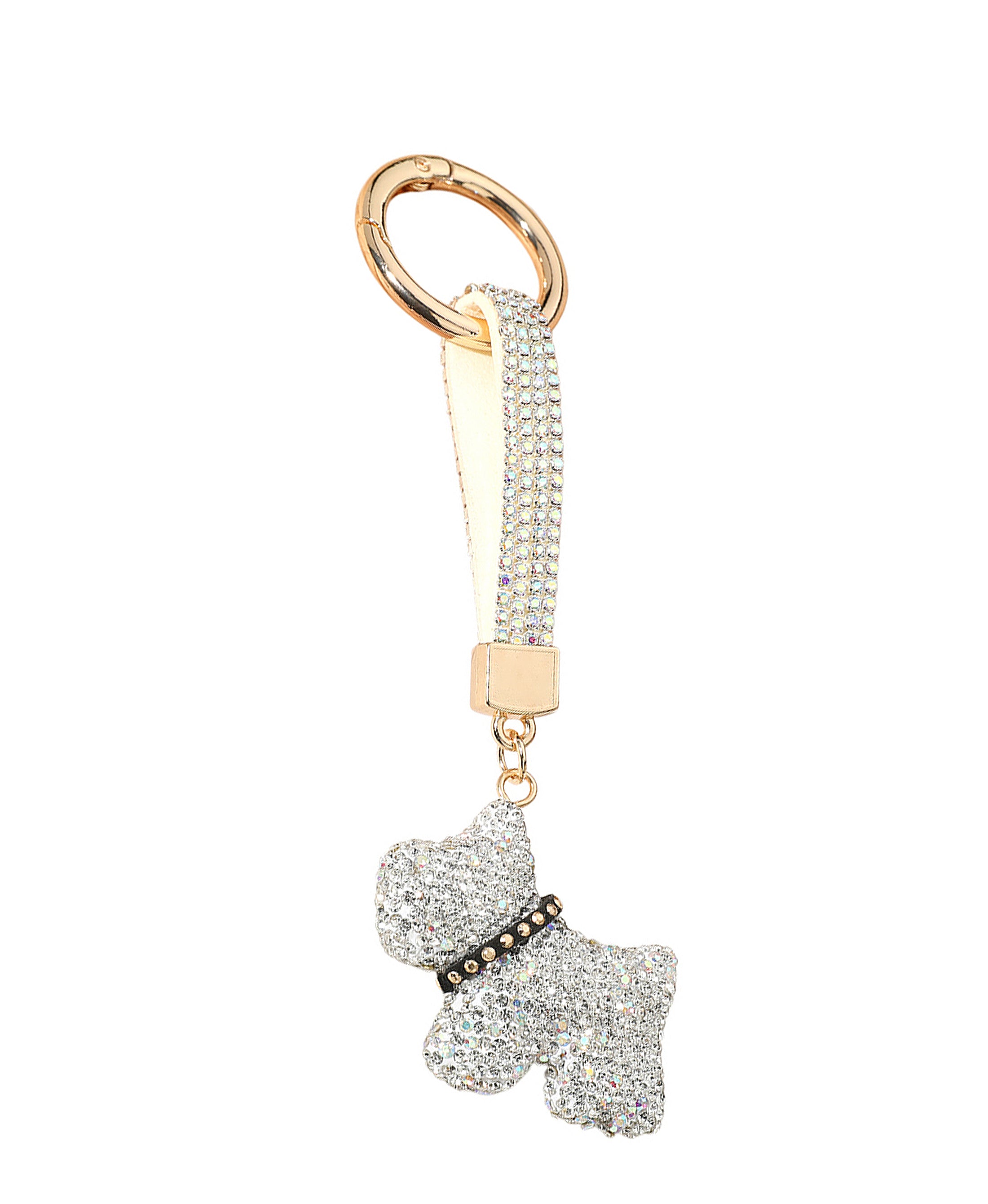 Crystal Dog Keychain/Bag Charm – FOX'S - Online
